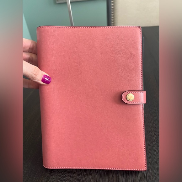 Coach | Accessories | Coach Notebook In Signature Canvas Taffygold ...